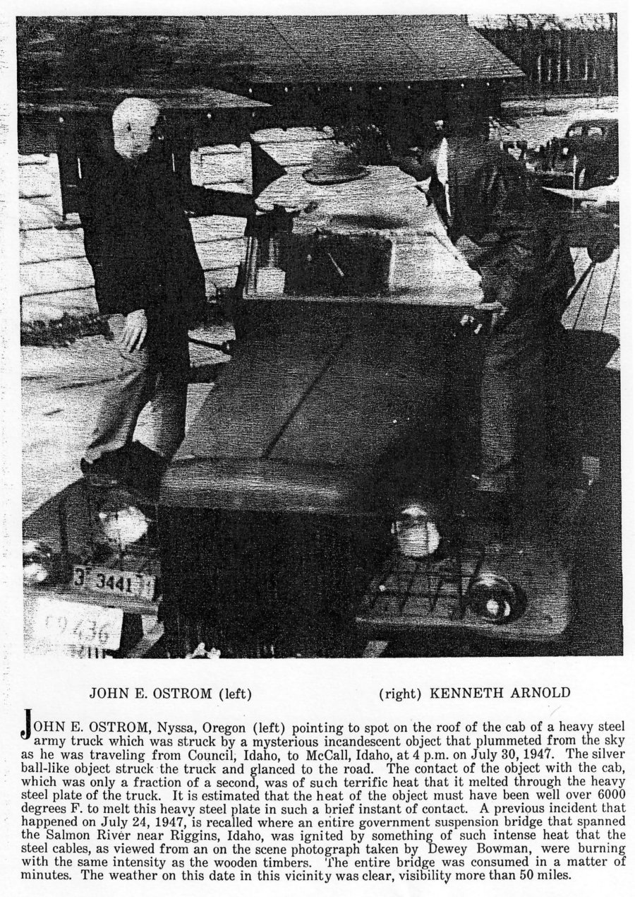 ufo - UFOs at close sight: Kenneth Arnold, Kenneth Arnold's booklet ...